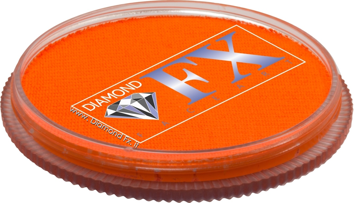 140 – Colore Arancio Neon Aquacolor 32 Gr. Diamond Fx - Diamond-Fx