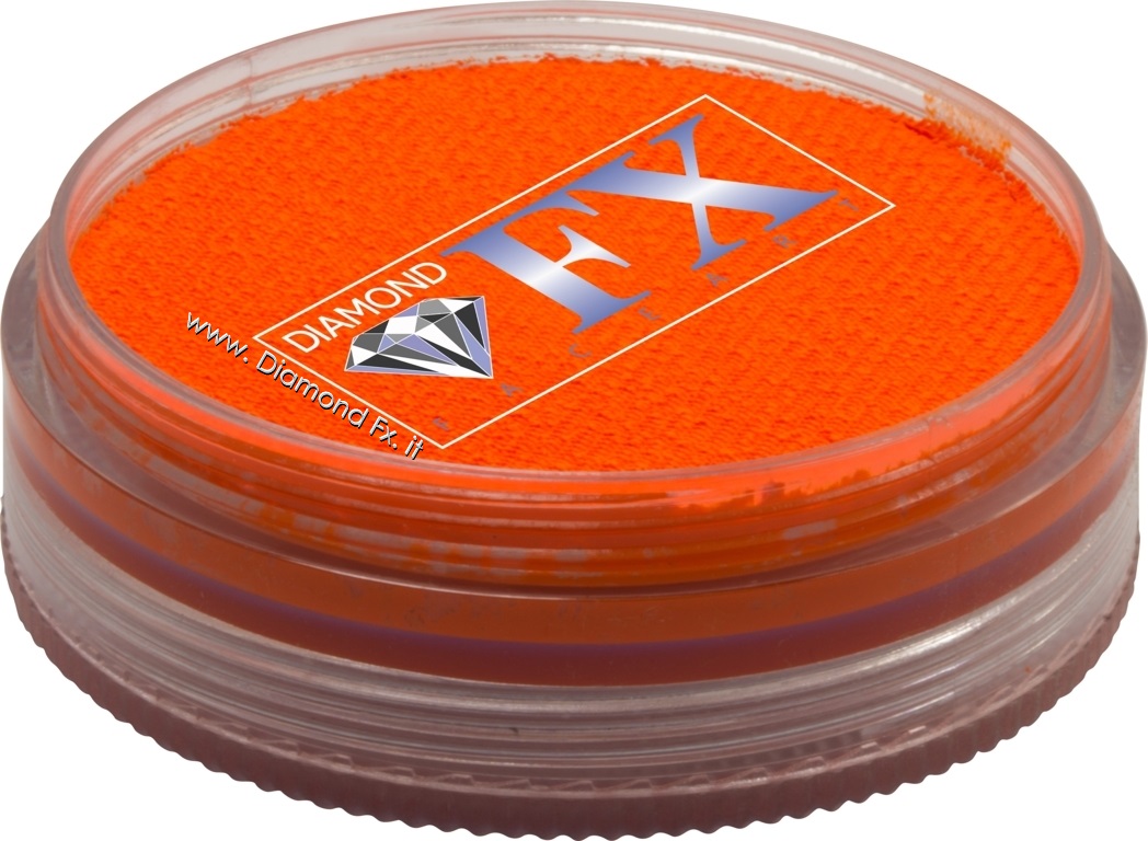 240 – Colore Arancio Neon Aquacolor 45 Gr. Diamond Fx - Diamond-Fx